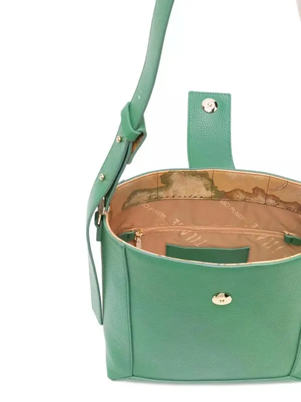 ALVIERO MARTINI 1° CLASSE Flap Leather Shoulder Bag