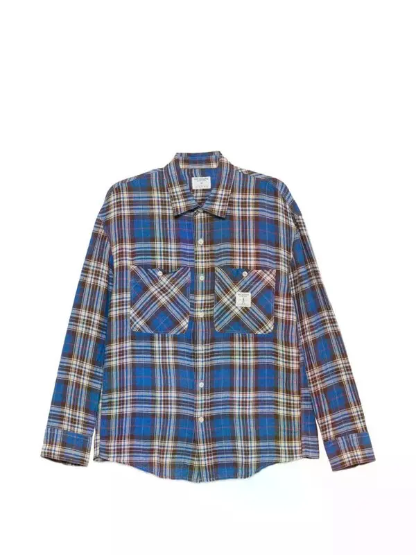 ROY ROGER'S Check Patch-pocket Shirt
