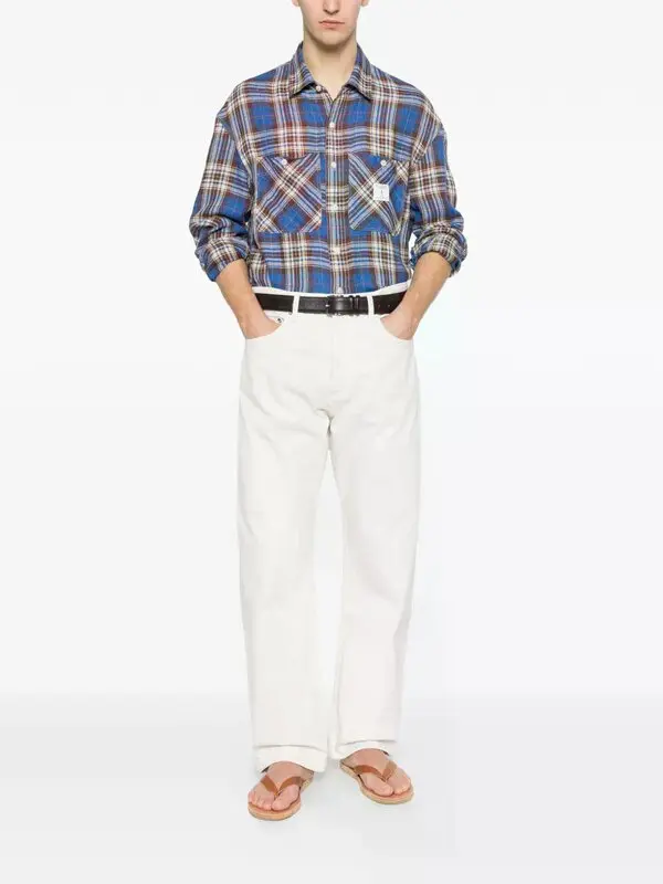 ROY ROGER'S Check Patch-pocket Shirt