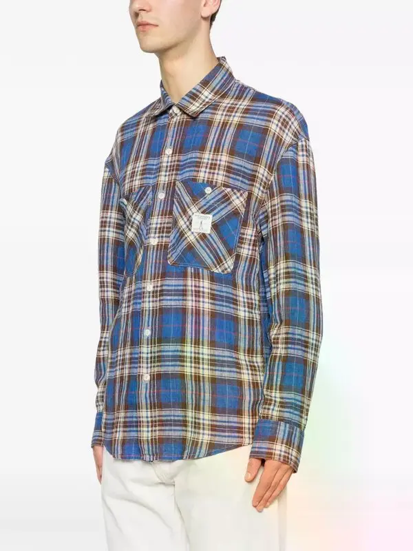 ROY ROGER'S Check Patch-pocket Shirt