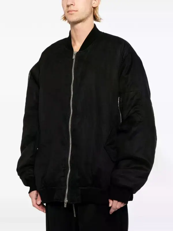 A DICIANNOVEVENTITRE Logo-patch Bomber Jacket