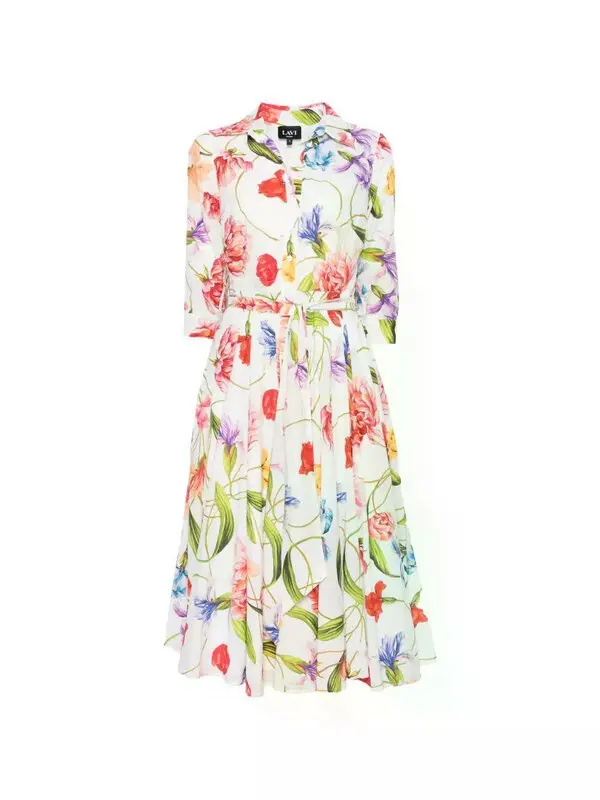 LAVI COUTURE Spritz Midi Dress