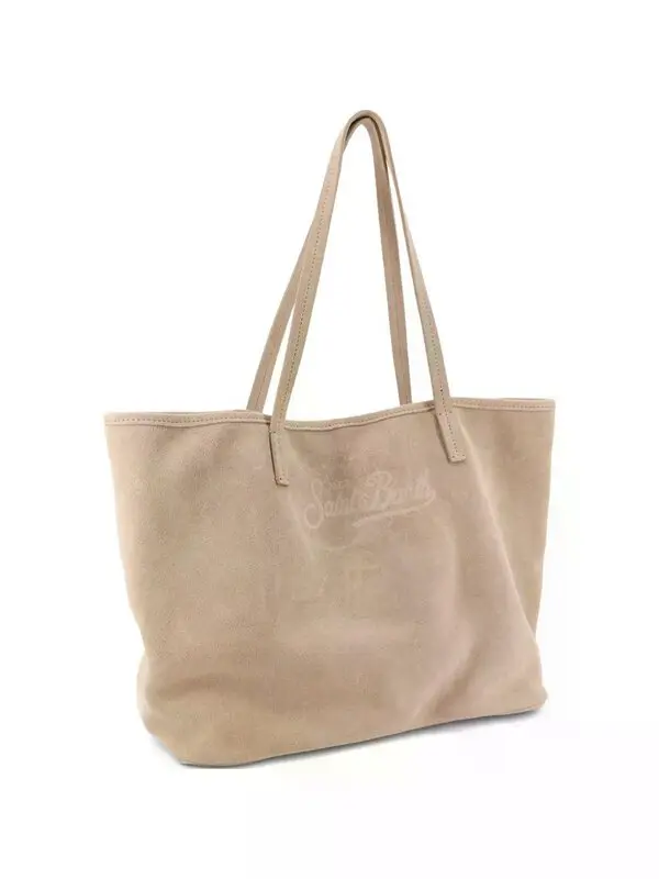MC2 SAINT BARTH City Suede Tote Bag - Neutrals