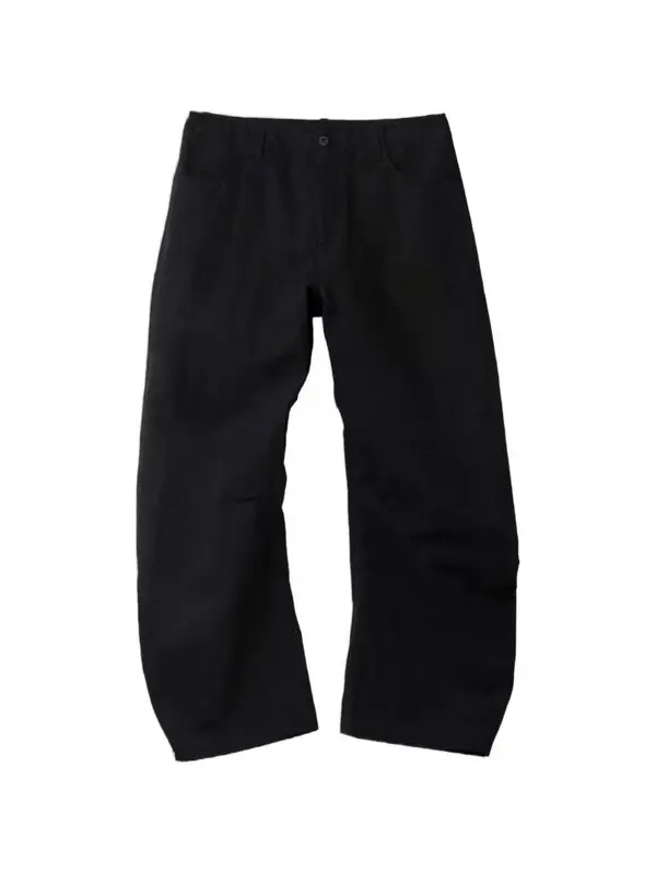 COOR Belt-loop Buttoned Trousers