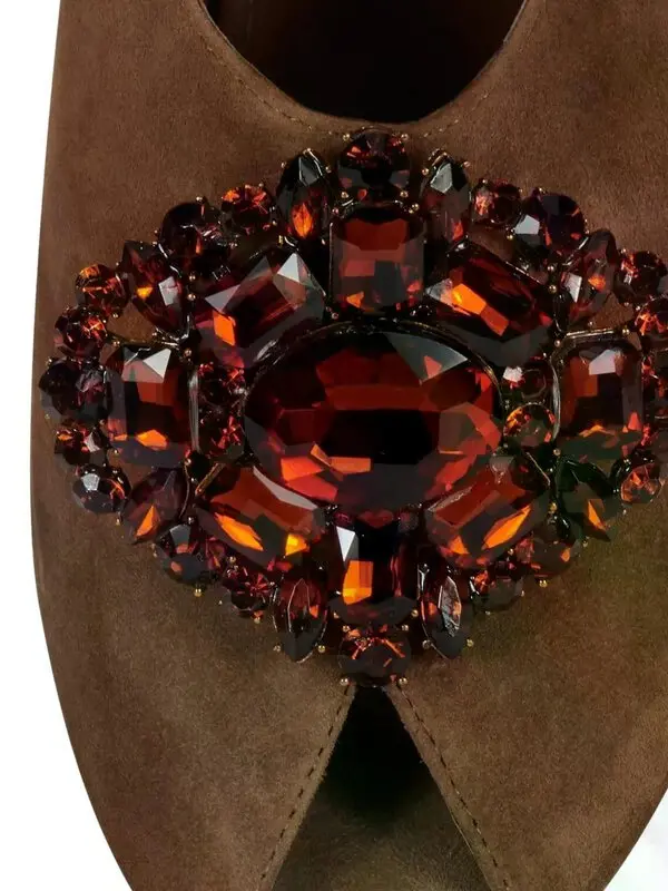 Jeffrey Campbell Coronate Gemstone Embellished Sandals
