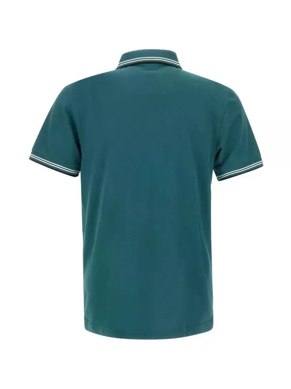 BOSS Contrast-trim Logo Polo Shirt