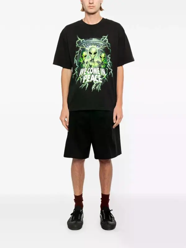 MELT Alien-print T-shirt