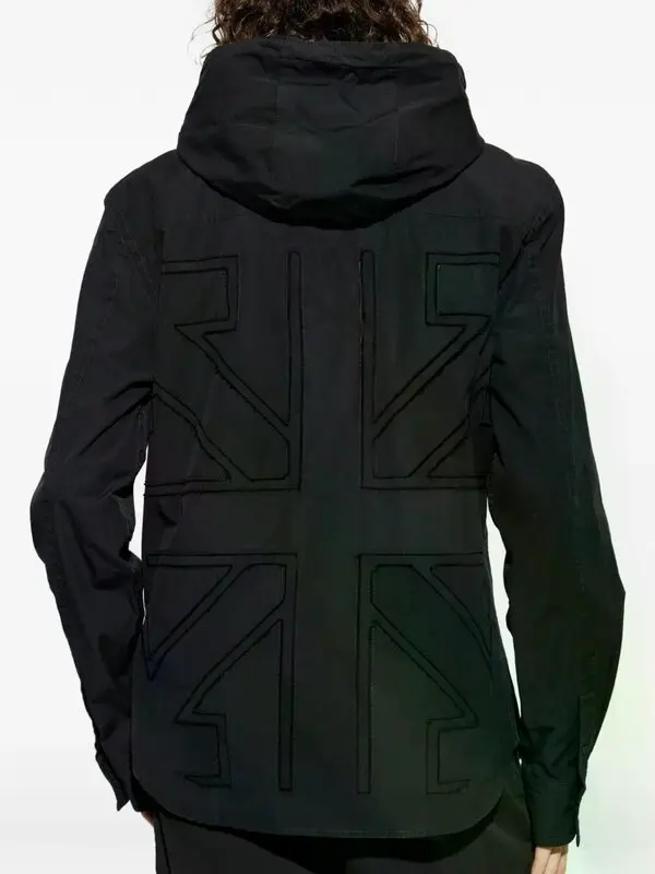 Off-White Hooded Chest-pocket Shirt