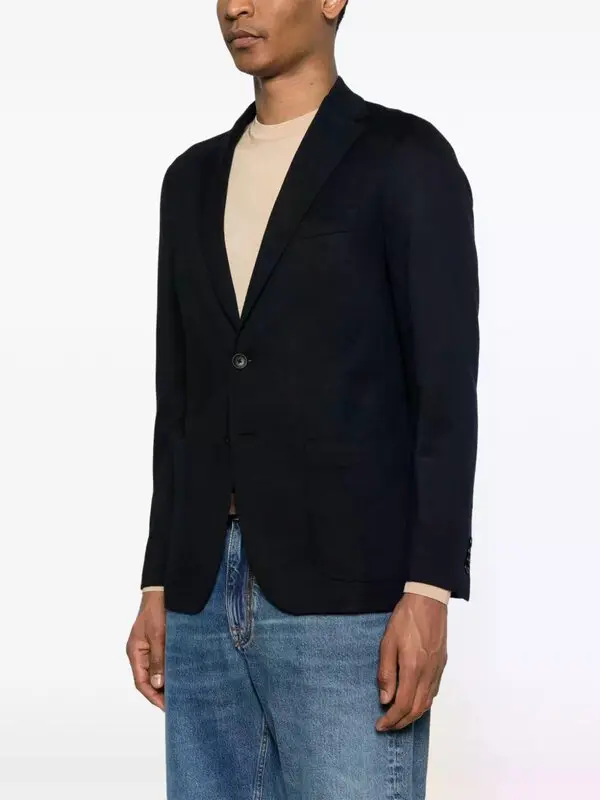 Tagliatore Patch-pocket Blazer - Blue