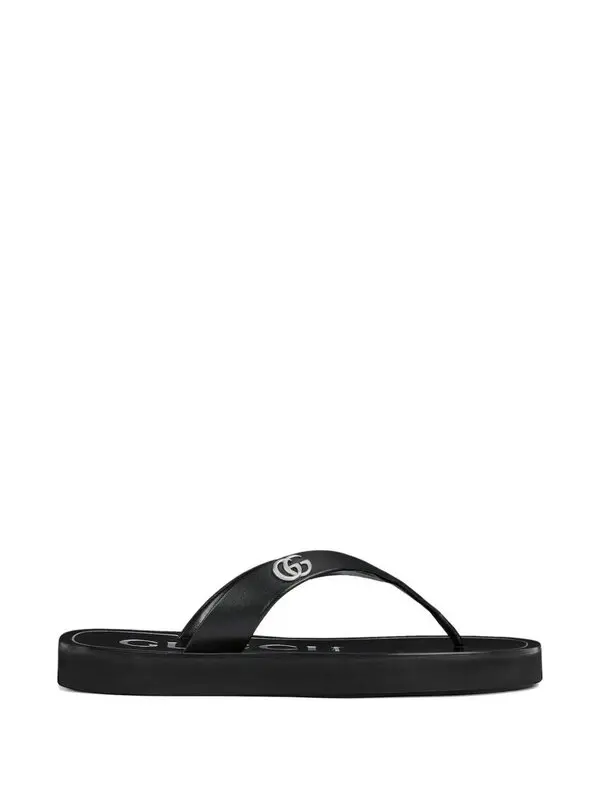 Gucci Logo Detail Sandals