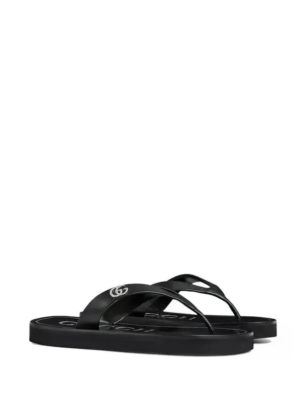 Gucci Logo Detail Sandals