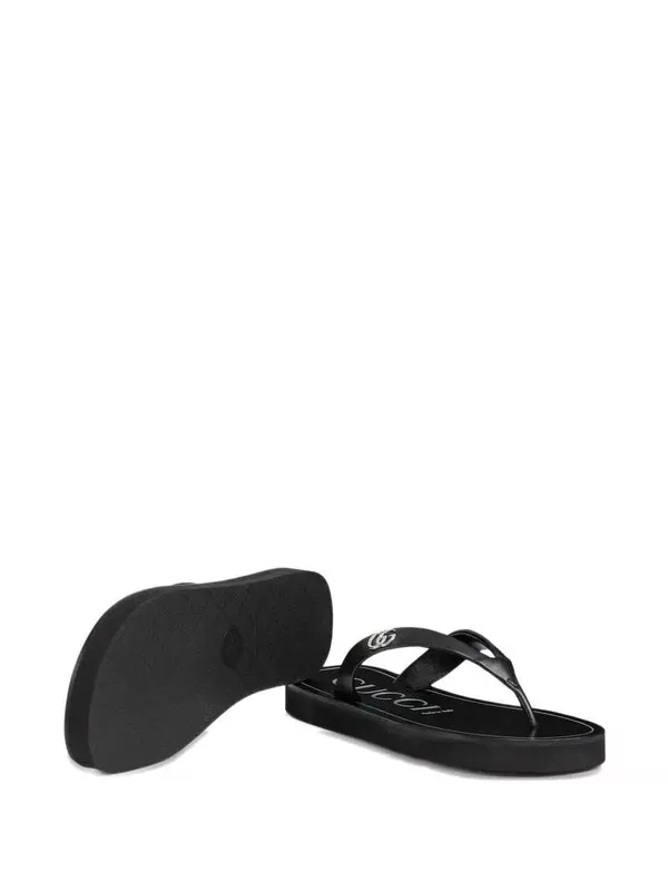 Gucci Logo Detail Sandals