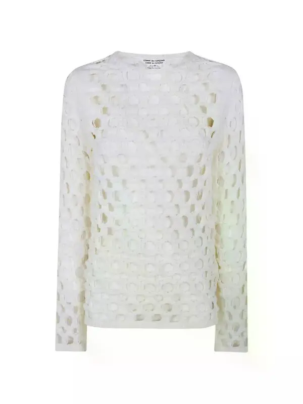 Comme Des Garçons Cut-out Sweater