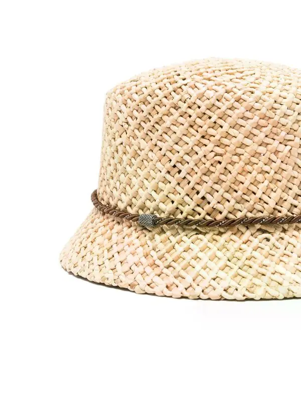 Peserico Woven Bucket Hat