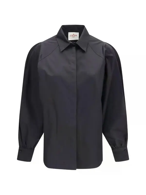 CRIDA MILANO Mughetto Cotton Shirt