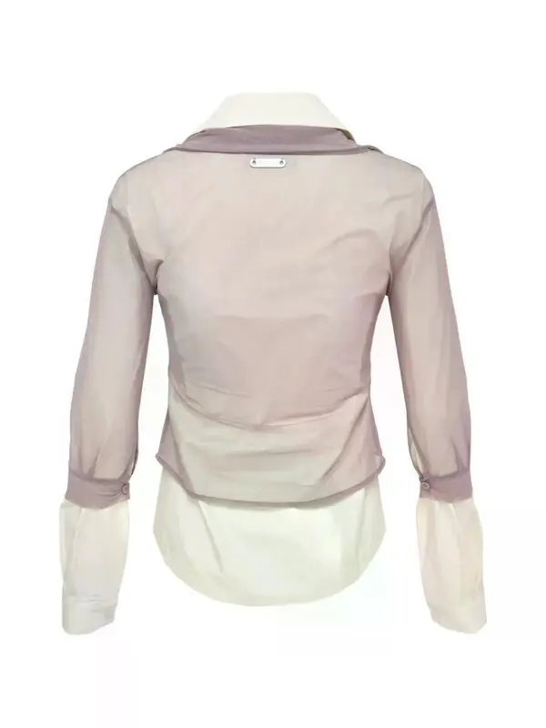 Hache Layered Shirt - Neutrals