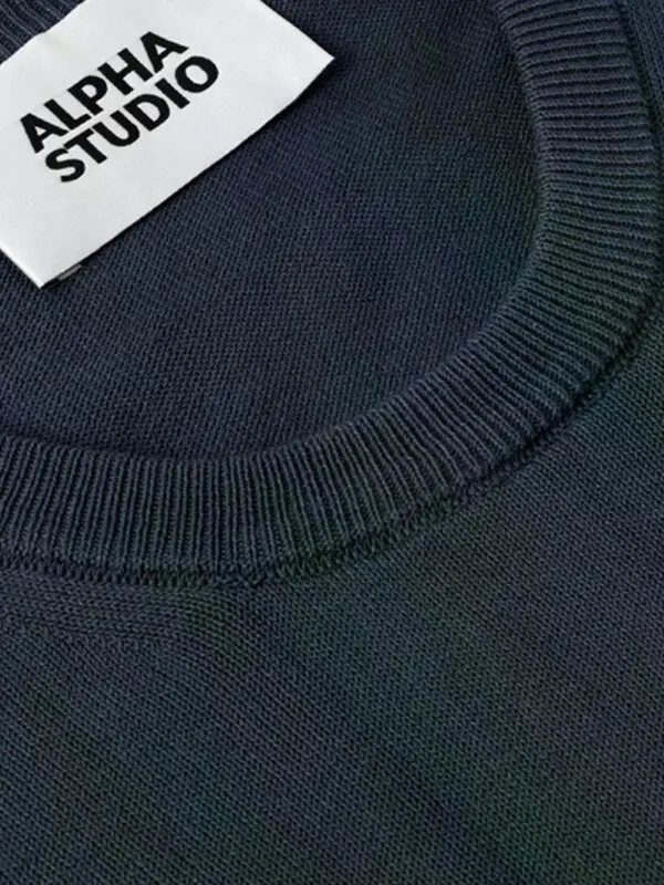 Alpha Studio Crew Neck Sweater