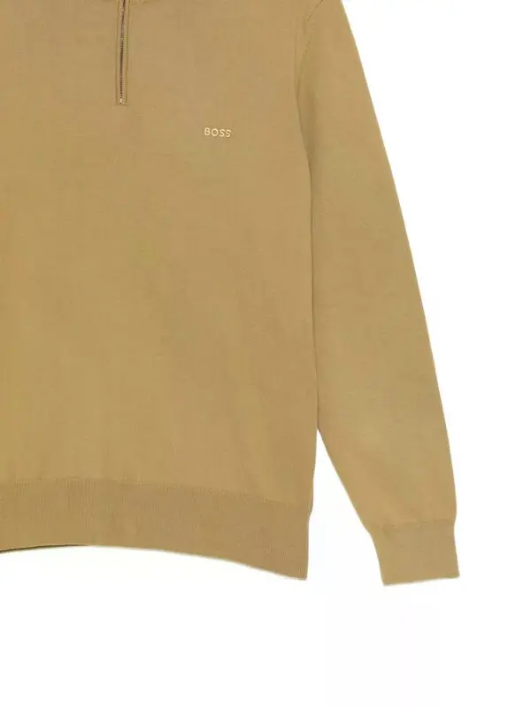 BOSS Logo-embroidered Jumper