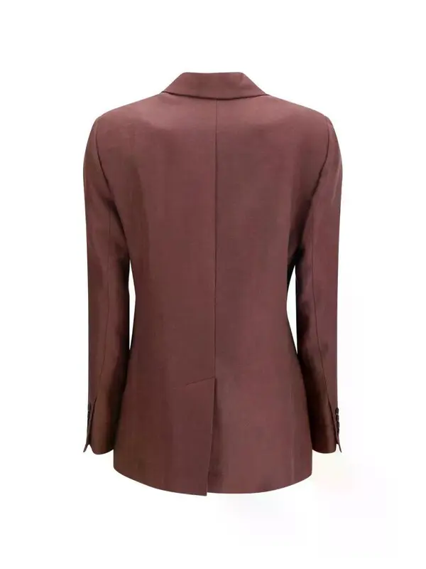 Brunello Cucinelli Double-breasted Blazer - Red