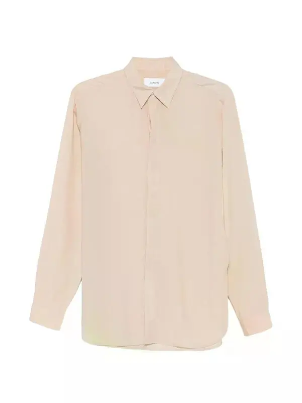 LARDINI Long-sleeve Shirt - Neutrals