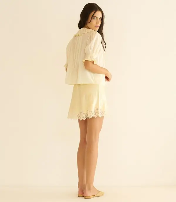 DÔEN Giulietta Mini Skirt - Gateau