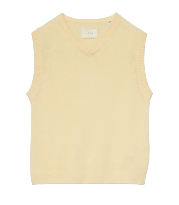 DÔEN Winston Cashmere Vest - Gateau