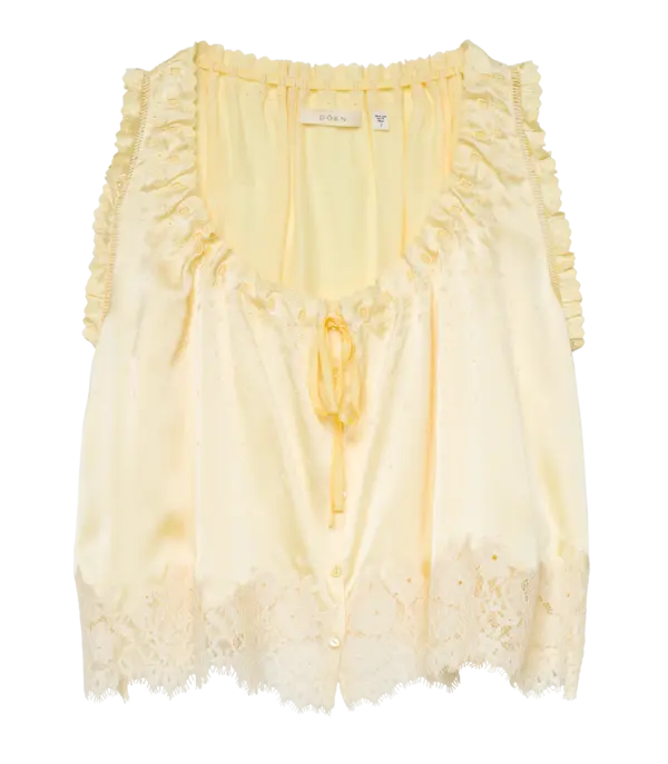 DÔEN Toulouse Silk Top - Gateau
