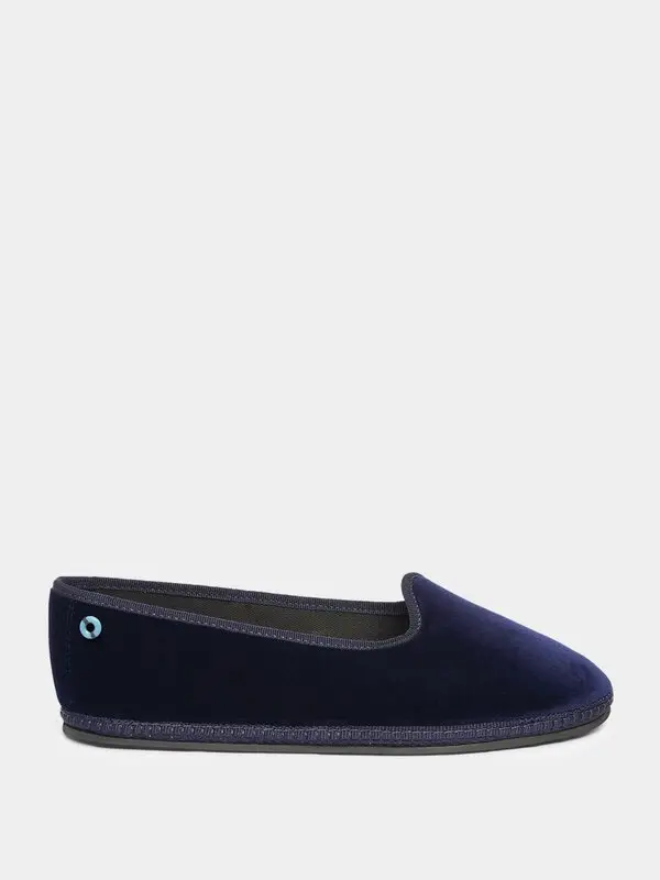 PIEDATERRE Modigliani Velvet Slippers