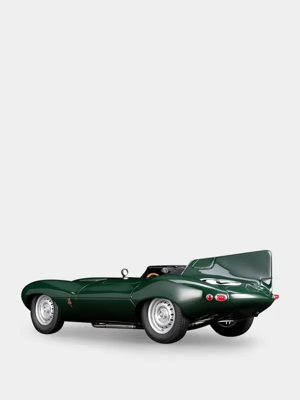AMALGAM Jaguar D-type 1956 Reims Winner Scale Model