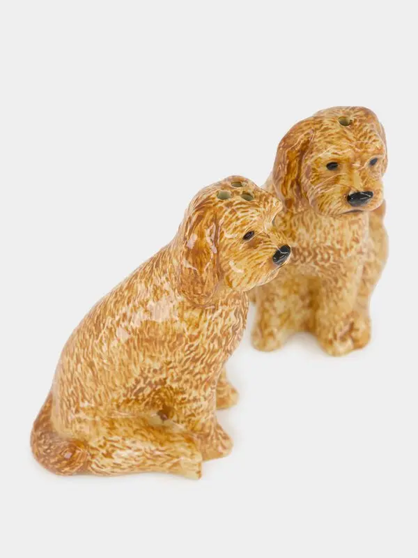 QUAIL CERAMICS Cockapoo Salt And Pepper Set