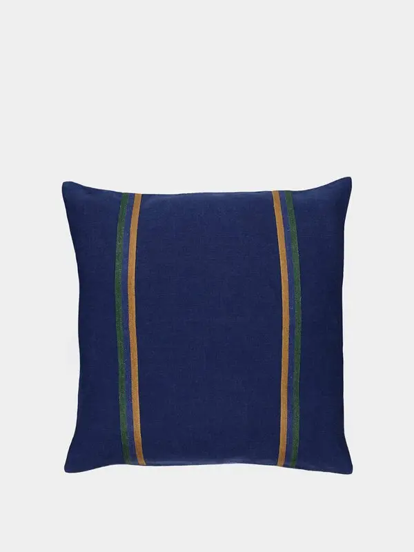 Libeco Linen Cushion - Blue