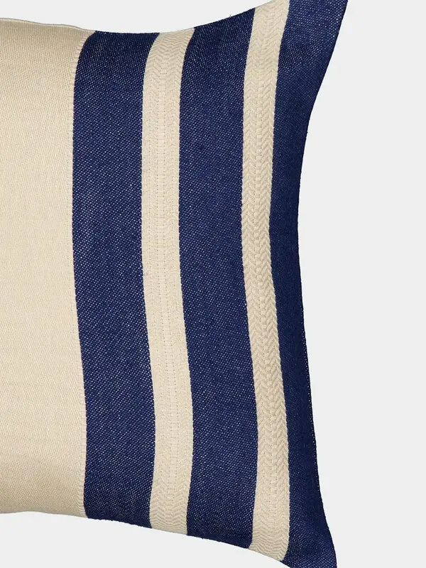 LIBECO Marina Stripe Linen Cushion