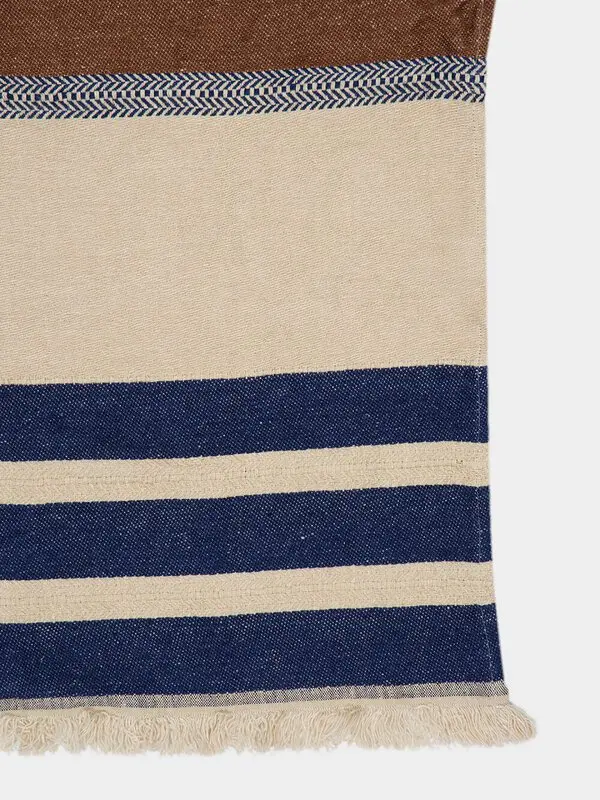 Libeco Marina Stripe Linen Tableset - Multicolour