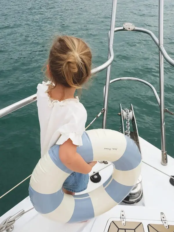 PETITES POMMES Nordic Swim Ring Anna - Blue