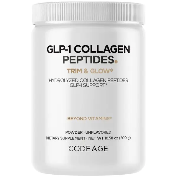 CODEAGE Glp-1 Collagen Powder Supplement Nextida Gc Collagen Peptides Glp 1 Support - White