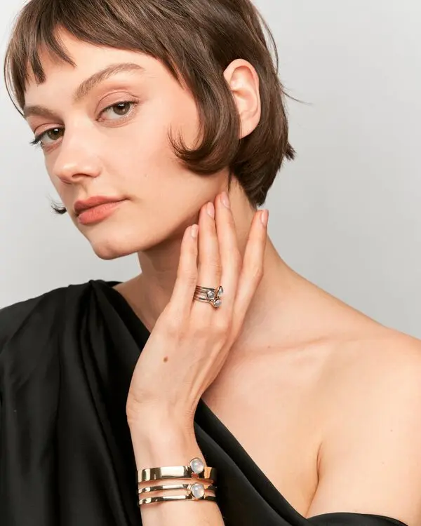 SOPHIE BLAKE Alice Cuff - Gold
