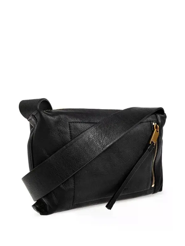 ALLSAINTS Leather Cross Body Bag - Black