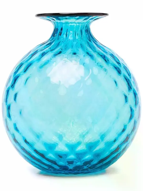VENINI Monofiori Balloton Vase - Blue