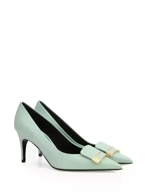 SERGIO ROSSI Pointed Pumps - Green