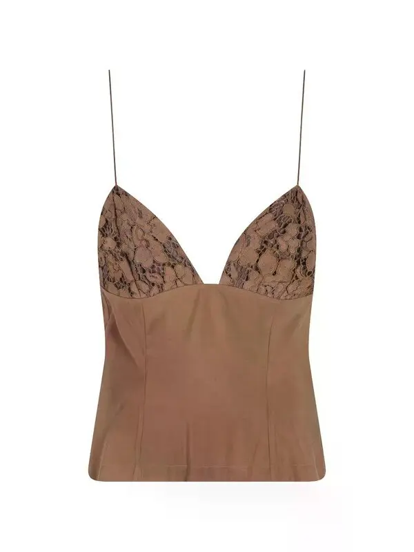 Federica Tosi Lace Detail Vest