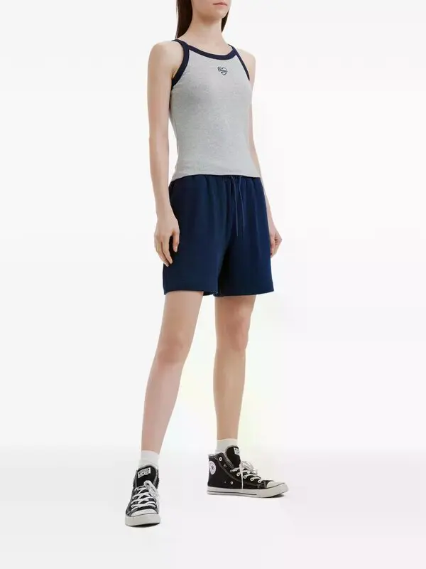 CHOCOOLATE Embroidered Drawstring Shorts