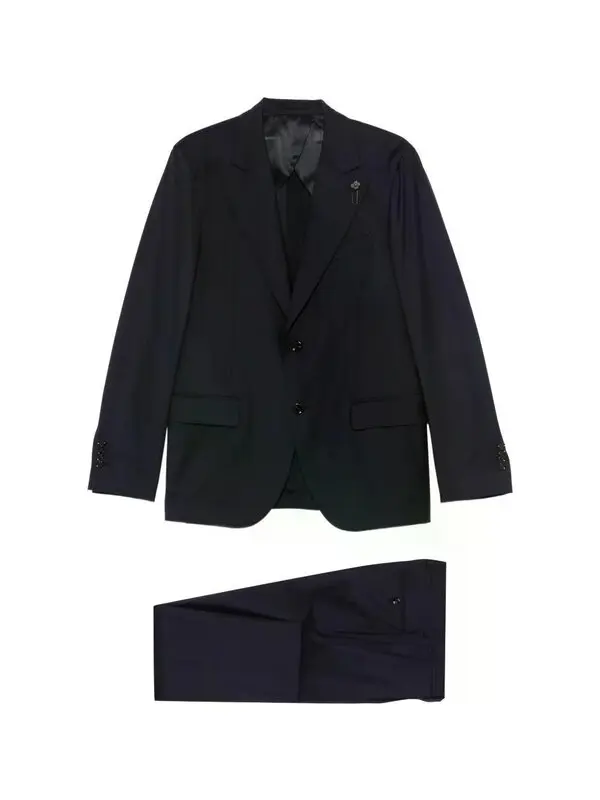 LARDINI Button Single-breasted Suit - Blue