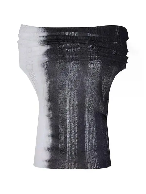 PIERANTONIOGASPARI Strapless Tie-dye Top