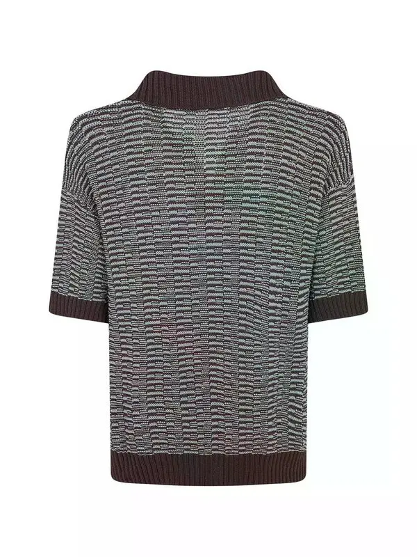 NUUR V-neck Knitted T-shirt
