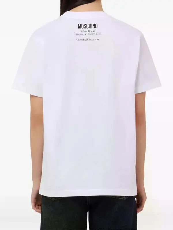 Moschino Cotton Graphic Print T-shirt