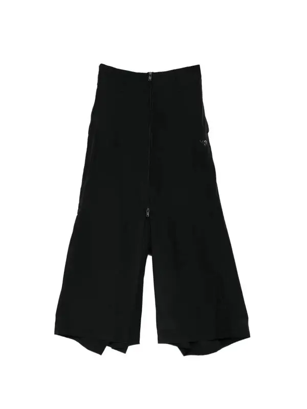 Y3 Zip-fastening Palazzo Pants