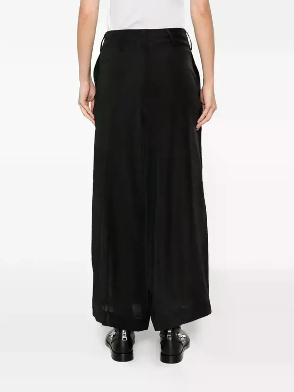 Y3 Zip-fastening Palazzo Pants