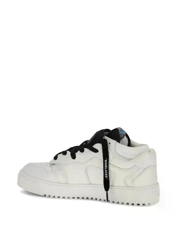Off-White Arrow Zip Tie Sneakers - White