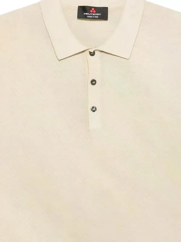 Peuterey Correboi Textured Polo Shirt