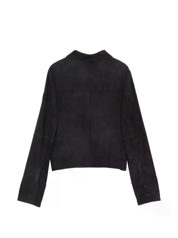 Peuterey Era Suede Pocket Jacket - Blue